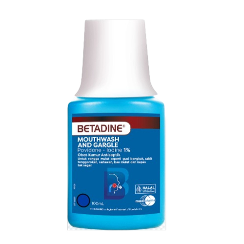 Jual Betadine Gargle 100ml (per Botol) | Shopee Indonesia