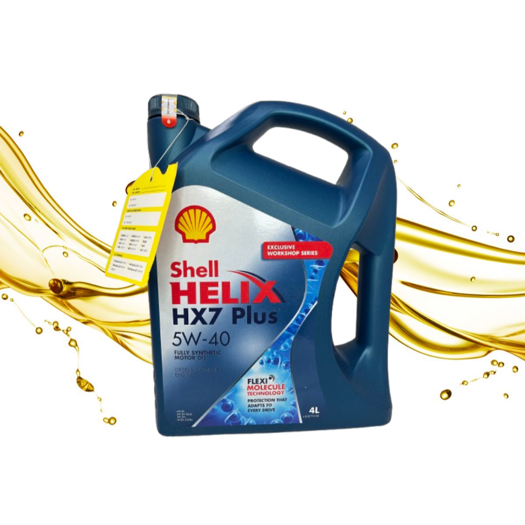 Jual SHELL HELIX HX7 PLUS 4Liter GALON 5W-40 DIESEL & GASOLINE ENGINE ...