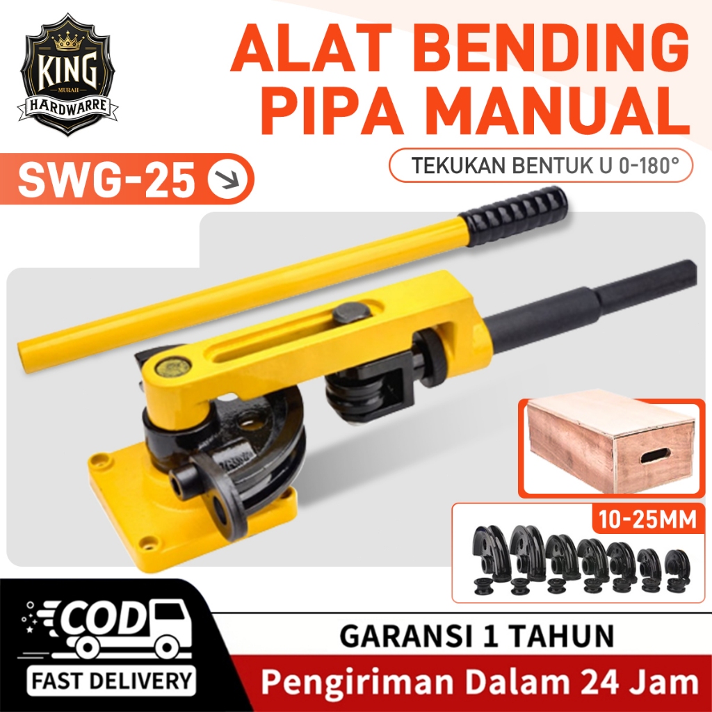 Jual Alat Bending Pipa 10-25mm Besi/Galvanis/Stainless Steel Manual ...