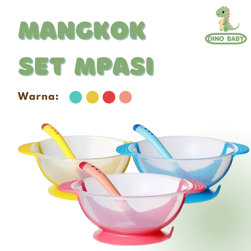 Jual Mangkok Makan Bayi Set Mangkok Makan Bayi MPASI | Shopee Indonesia