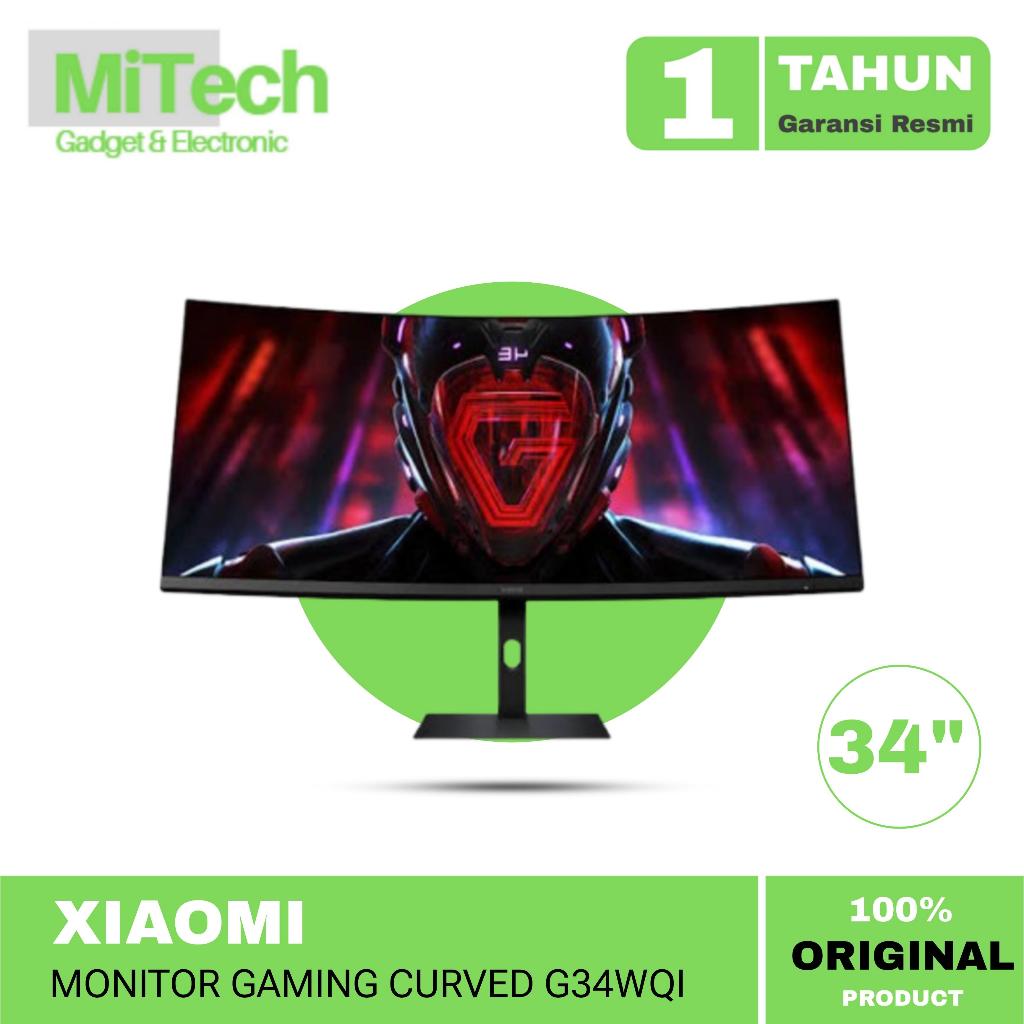 Jual Xiaomi Curved Gaming Monitor G34WQi 34 Inch WQHD 180Hz 1500R ...