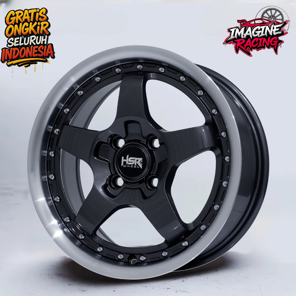 Jual Velg racing r15 hsr bob single pcd pnp brio,sigra,agya,calya,ayla,vios,yaris dll | Shopee ...