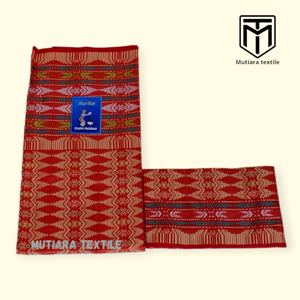 Jual Kain Tenun Songket Thailand Set Selendang Modern Syal Ecer Dan Grosir Khas Sulawesi ...