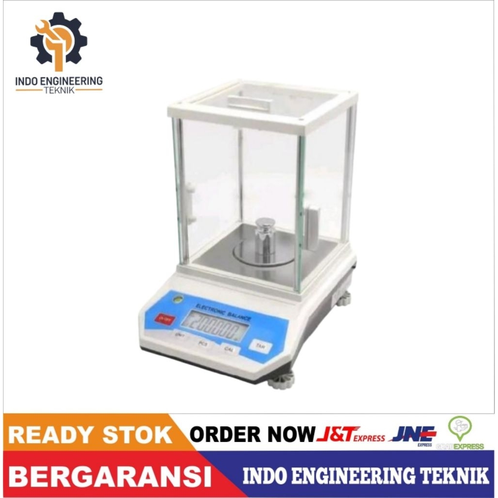 Jual Timbangan Lab Digital HC-B3003 Balance Scale 300g x 0.001g ...