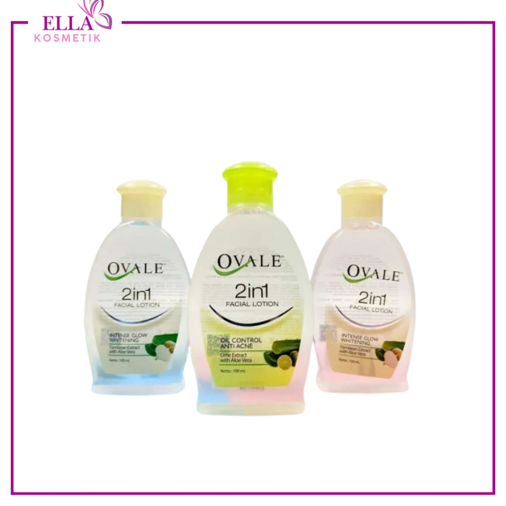 Jual Ovale 2 In 1 Facial Lotion Whitening 100ml | Shopee Indonesia