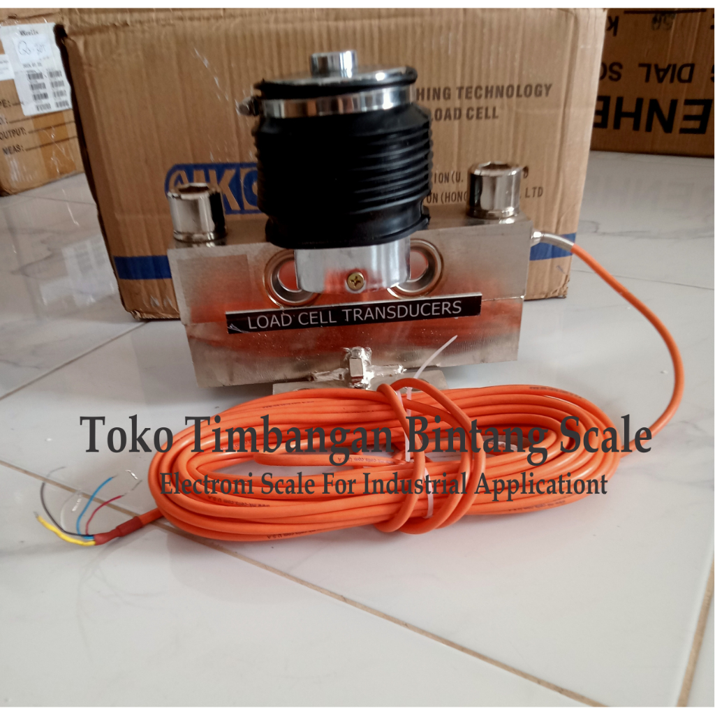Jual Load cell MKCELLS QS-30TON Load cell ram timbangan digital / Load ...