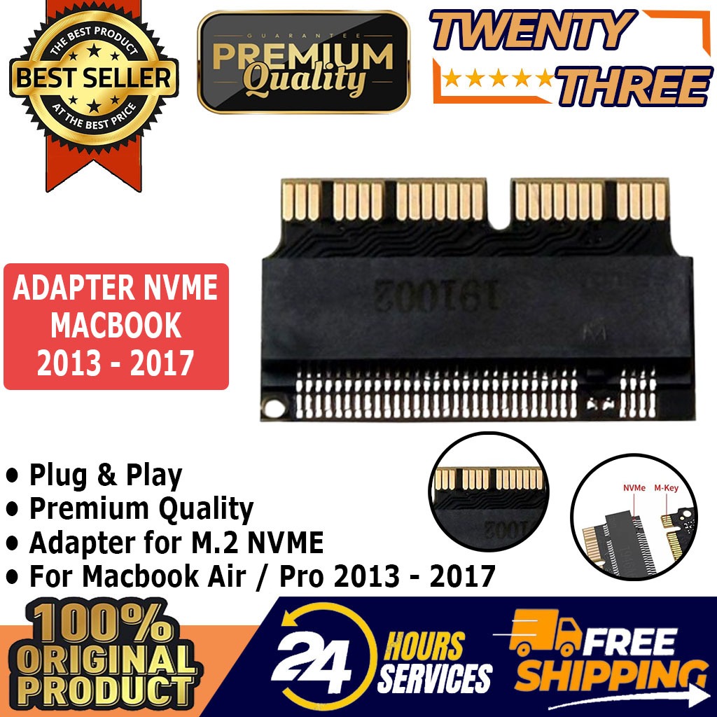 Jual Adapter Adaptor Converter ssd M2 M.2 nvme for macbook 2013 2014 ...