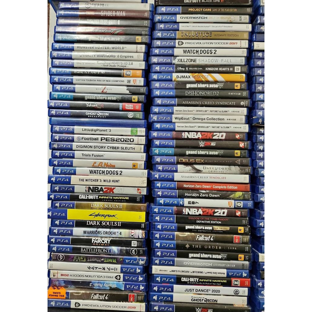 Jual BD Kaset PS4 Second Murah | Shopee Indonesia