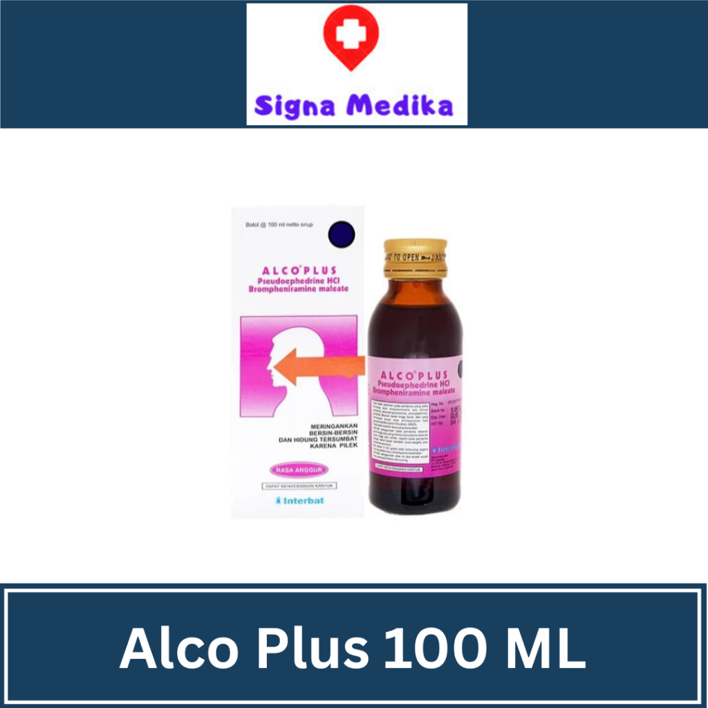 Jual Alco Plus Sirup 100 ml - Obat Pilek | Shopee Indonesia