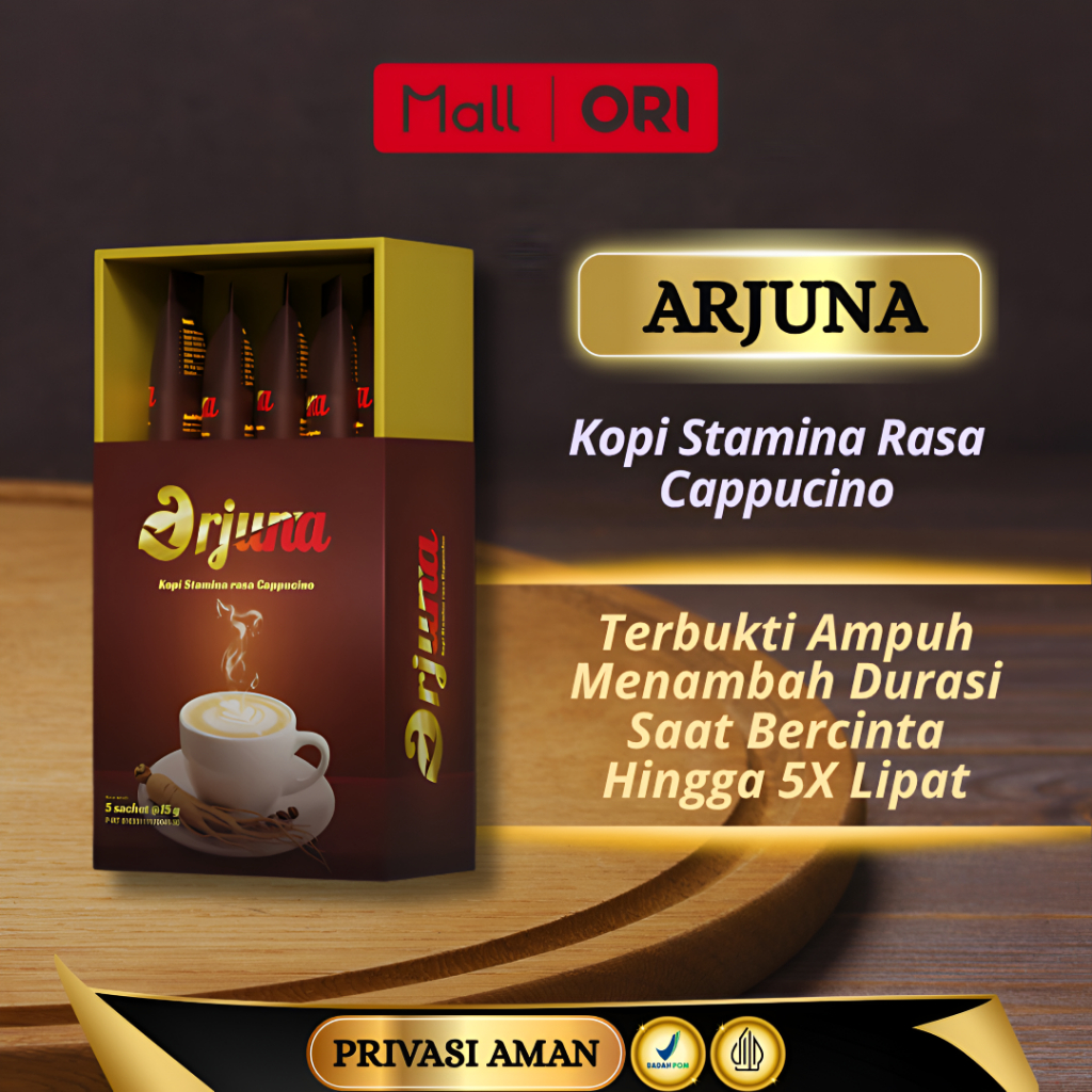 Jual Arjuna Kopi Stamina Rasa Cappuccino Minuman Instan Khusus Pria ...