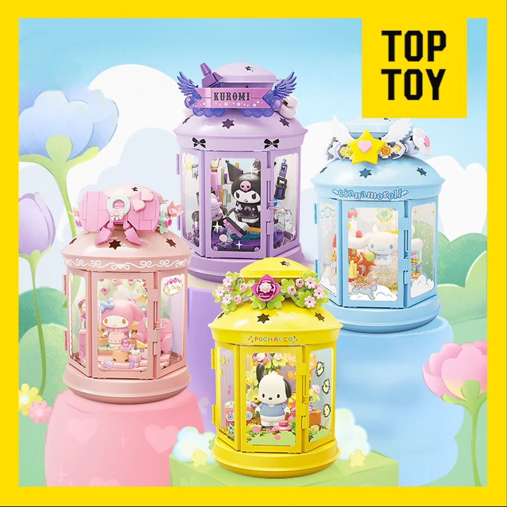 Jual TOP TOY - SANRIO Charaters Wonder Lamp Series Building Blocks ...