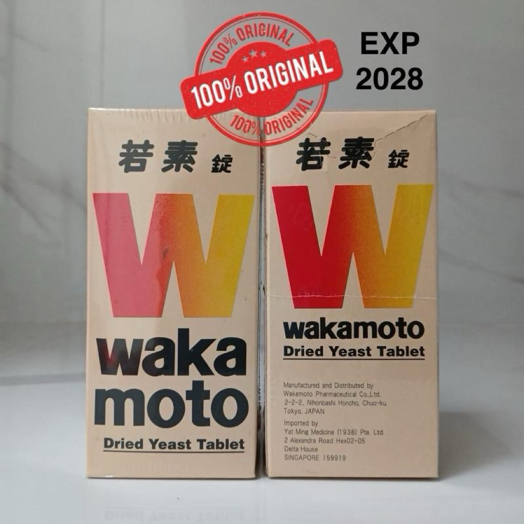 Jual Wakamoto Tablets 300tablet Original Jepang Obat Sakit Lambung Sakit Maag Vitamin Pencernaan ...