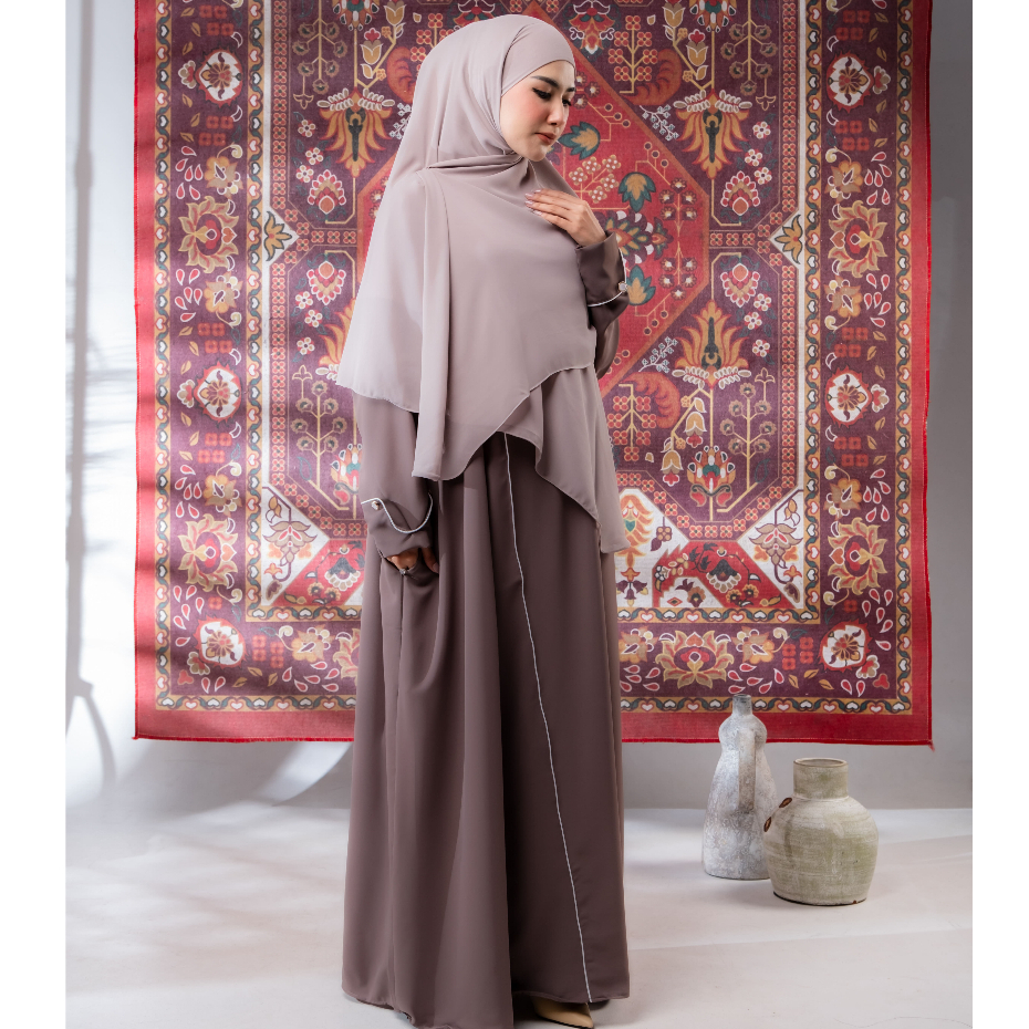 Jual Zahwa Official - Sabrina abaya daily LD 140Cm & PB 140Cm Allsize ...