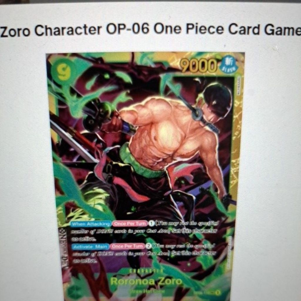 Jual zoro op-06 (parallel) | Shopee Indonesia