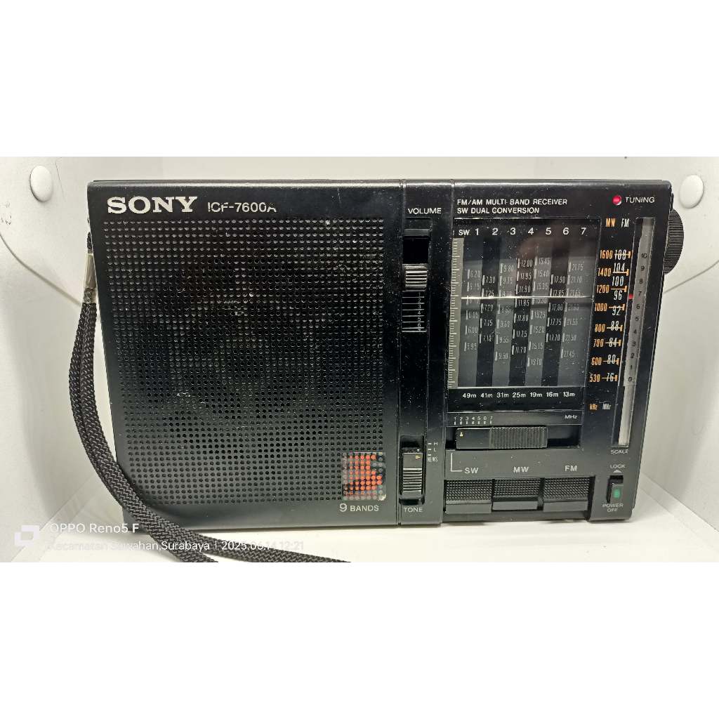 Jual RADIO SONY ICF-7600A Japan | Shopee Indonesia