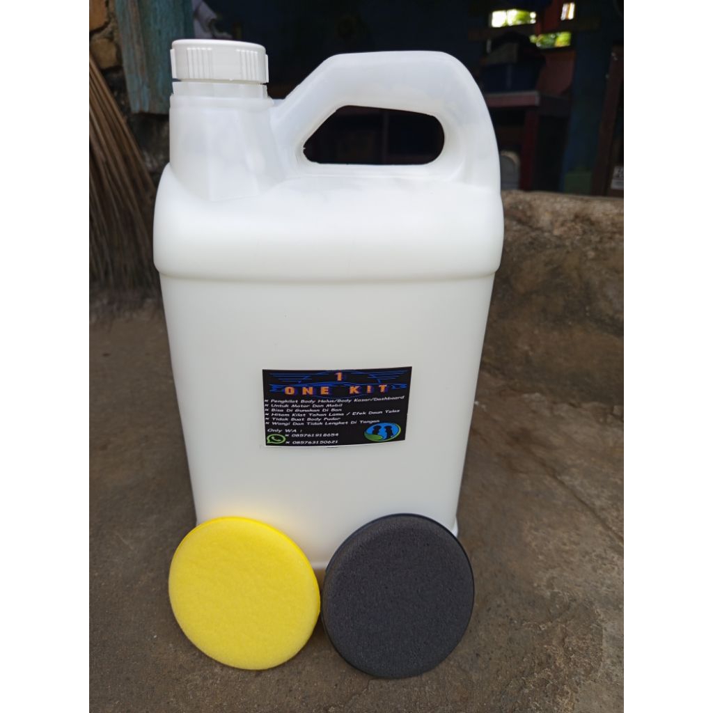 Jual Stp One Kit Silicon Emulsion Pengkilat Motor Mobil Serbaguna 5 ...