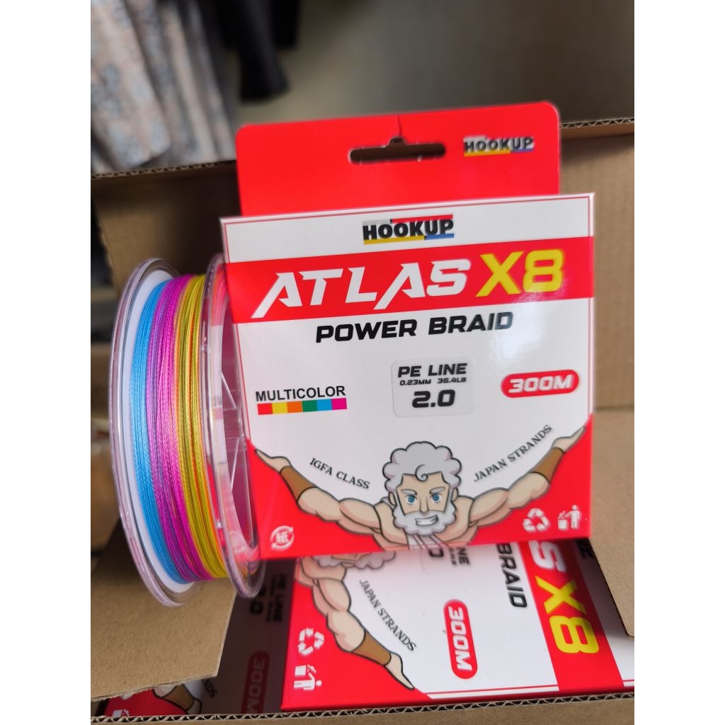 Jual BENANG PE HOOKUP ATLAS X8 PANJANG 300 METER | Shopee Indonesia