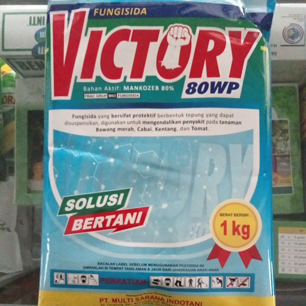 Jual FUNGISIDA VICTORY 80WP 1KG (KUNING) | Shopee Indonesia