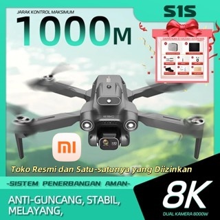Jual 【Xiaomi】S1S Drone kamera jarak jauh fotografi udara profesional murah dual camera drone ...
