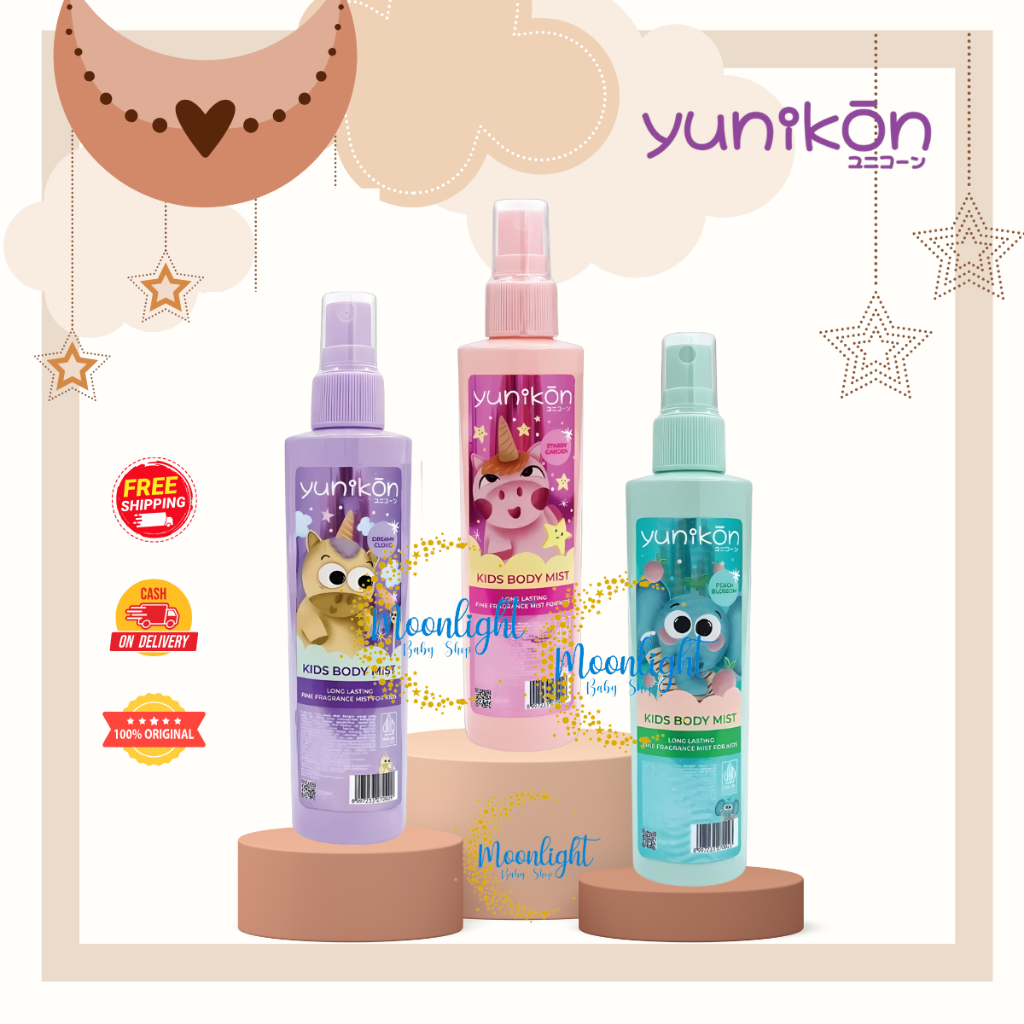 Jual Yunikon Body Mist Kids 100ml Parfum Anak - Wangi Tahan Lama ...