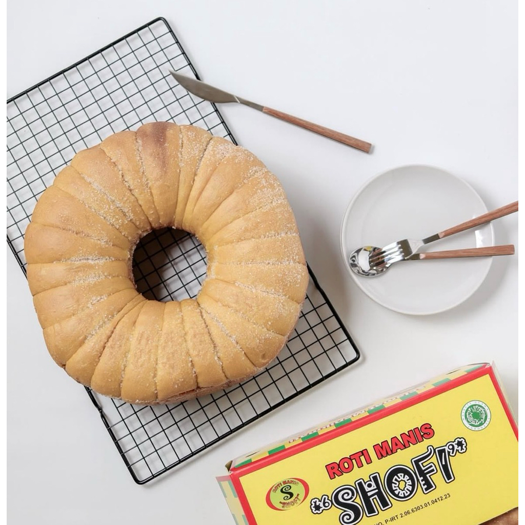 Jual ROTI MANIS SHOFI VARIAN ORIGINAL / PANDAN + GRATIS PACKING KARDUS ...
