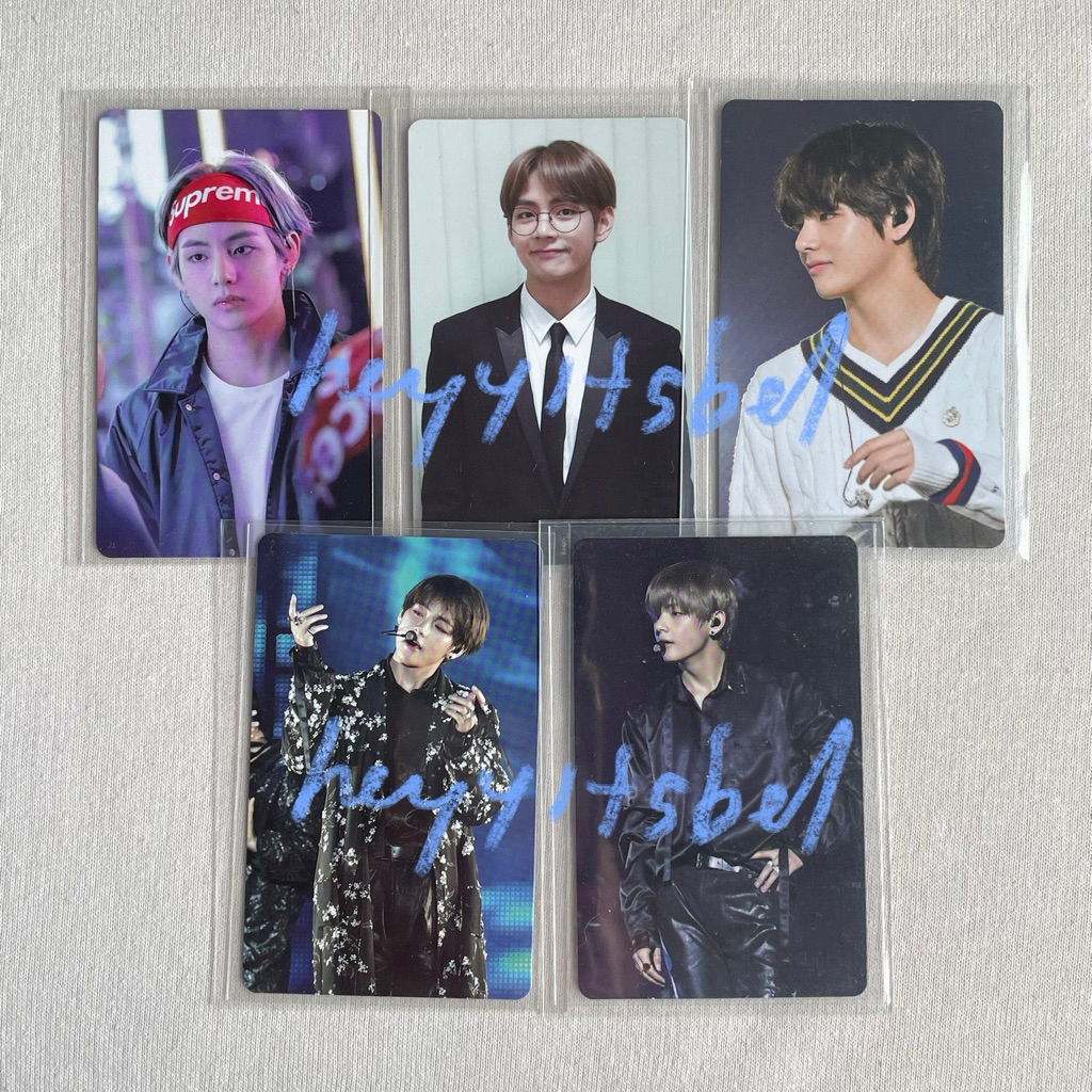 Jual BTS - TAEHYUNG V DVD BLU-RAY PHOTOCARD PC [fanmeet memories ly new ...