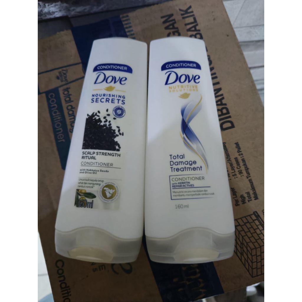 Jual Dove Conditioner Total Damage Treatment 160ml | Shopee Indonesia