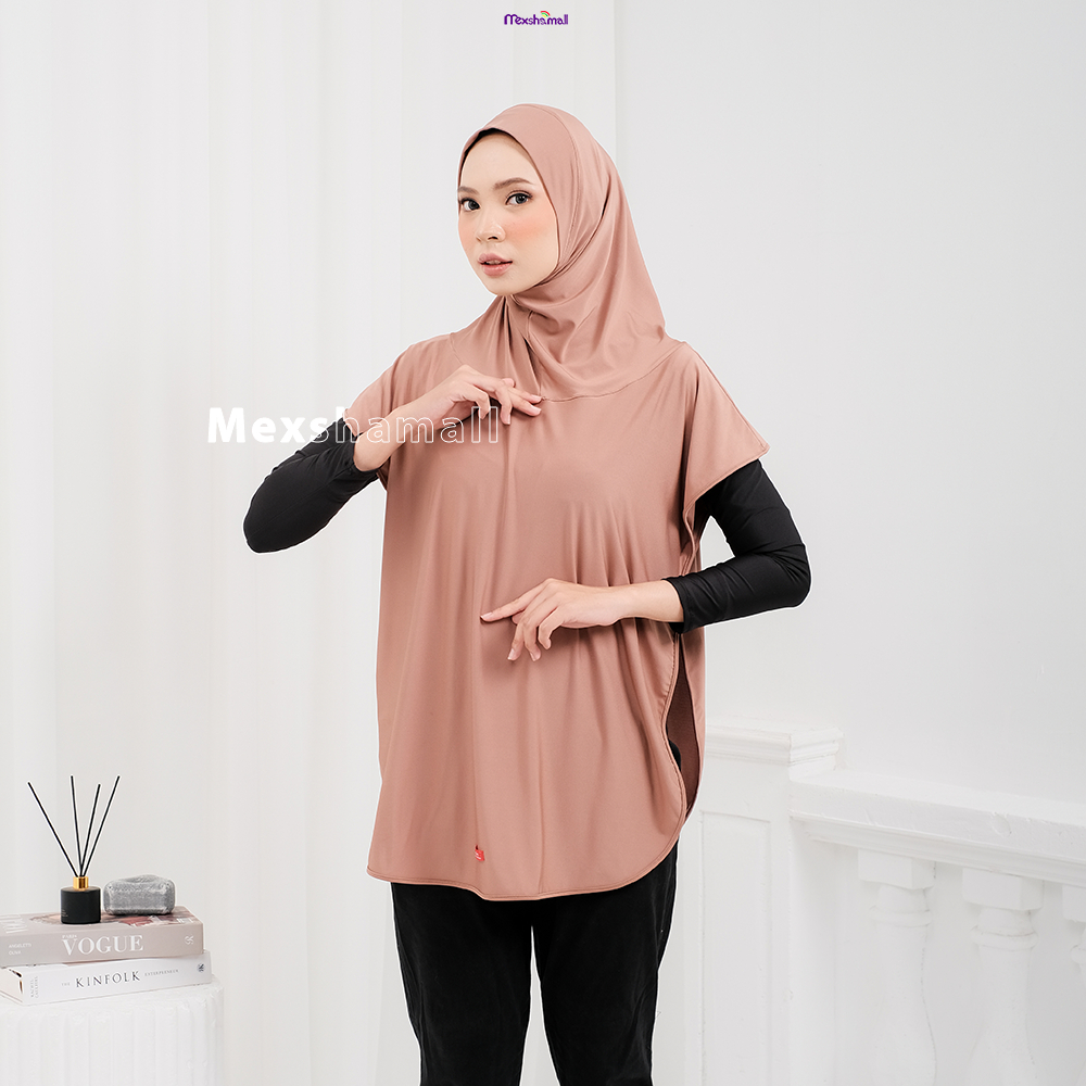 Jual Shamira - Hijab Rompi Sport Olahraga Instan Amorra Hijab Rompi ...