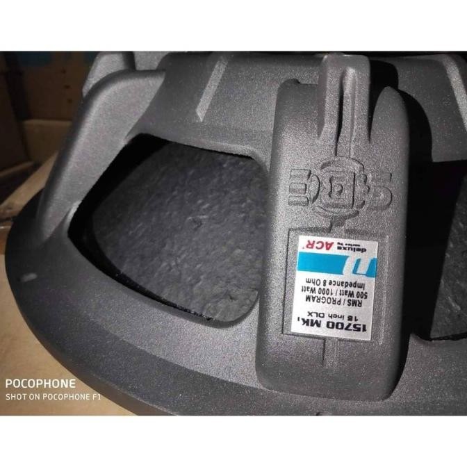 Jual SPEAKER SUBWOOFER ACR DELUXE 15 INCH 15700 MK 1 DELUXE 1000 Watt | Shopee Indonesia