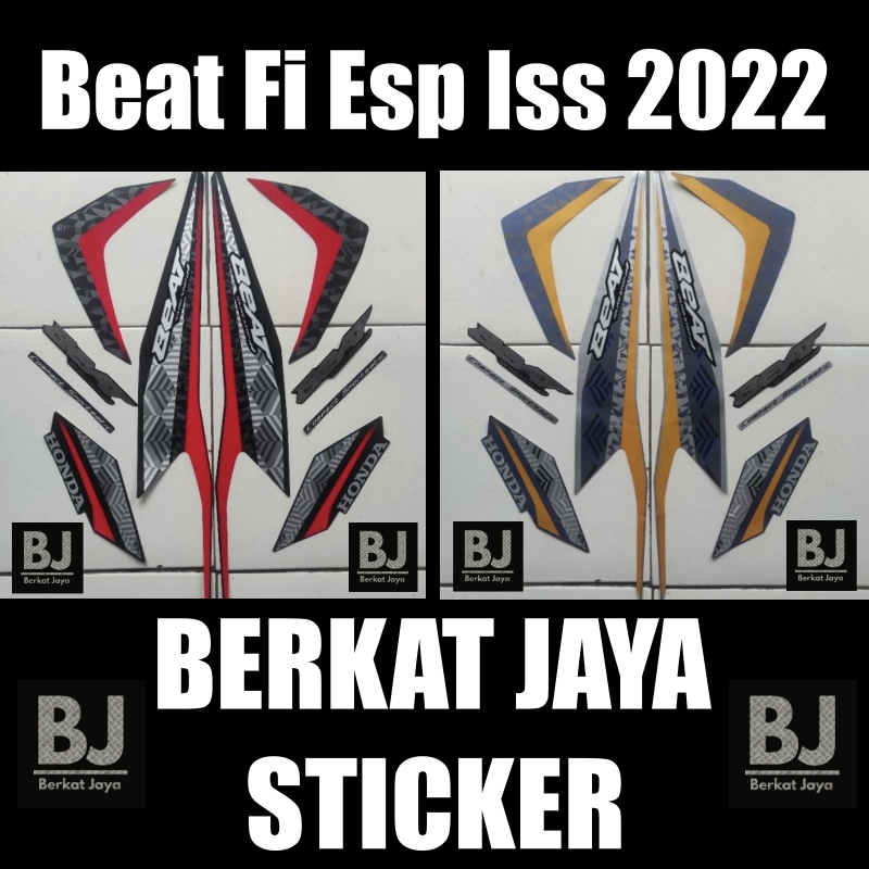 Jual Striping Sticker Honda Beat Fi Esp Iss 2022 | Shopee Indonesia