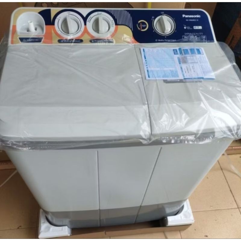 Jual mesin cuci panasonic 8 kg / mesin cuci panasonic 2 tabung 8 kg | Shopee Indonesia