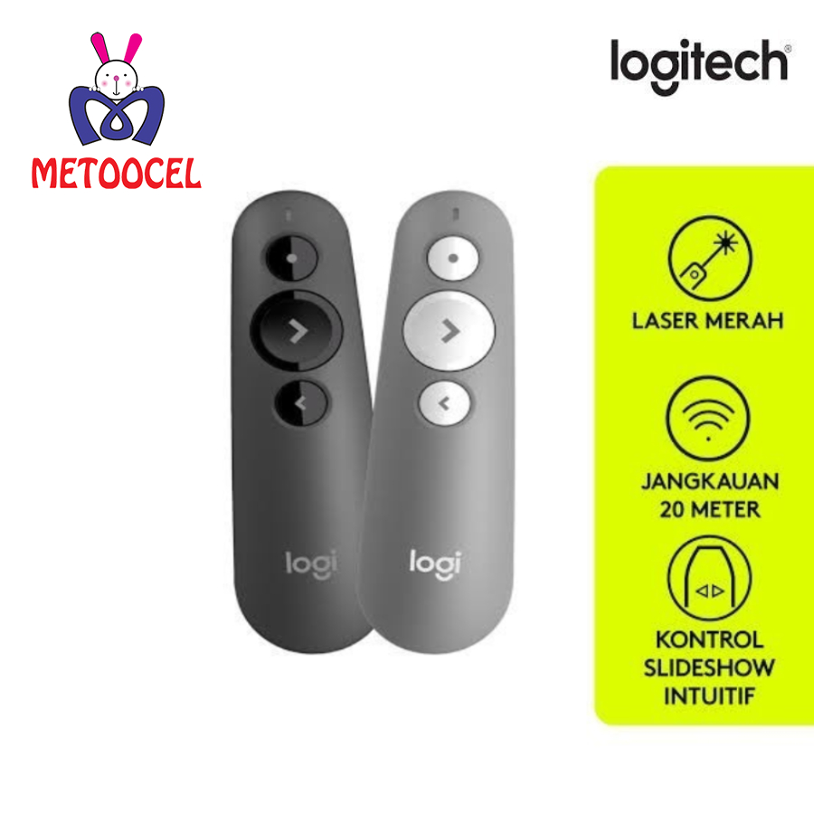 Jual Logitech R500s Laser Presentation Remote Pointer universal ...