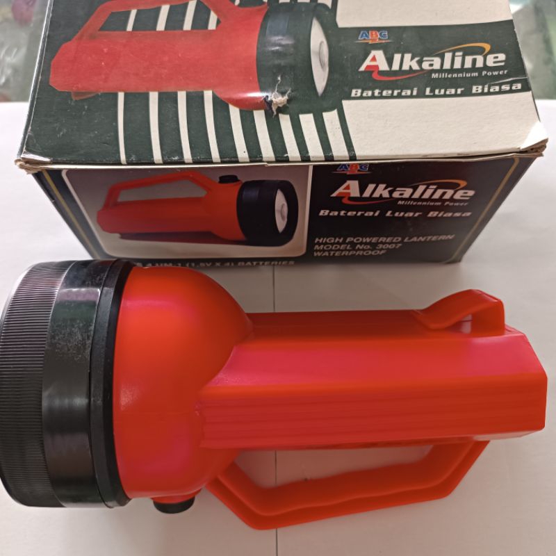 Jual Senter batu / baterai 4xD ABC Alkaline | Shopee Indonesia