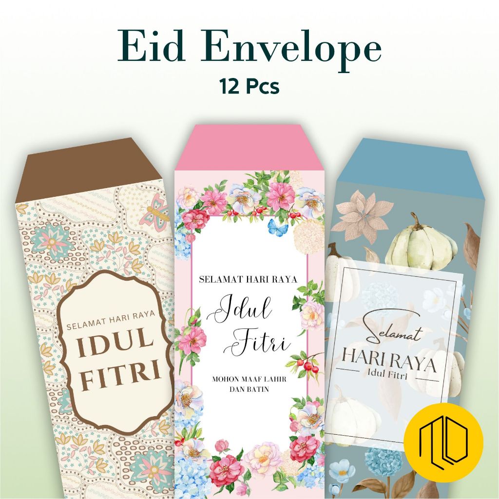 Jual Amplop Angpao Lebaran Idul Fitri Isi 12 Pcs Motif Aesthetic ...