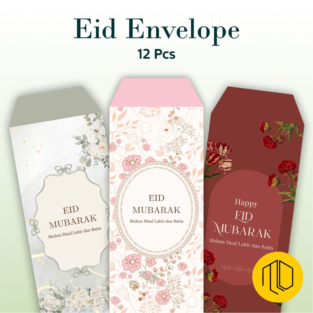Jual Amplop Angpao Lebaran Idul Fitri Isi 12 Pcs Motif Aesthetic 2 ...