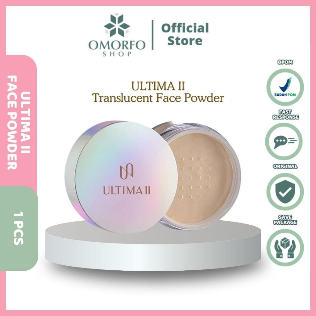 Jual ️Omorfo ️ ULTIMA II Delicate Translucent Face Powder With ...