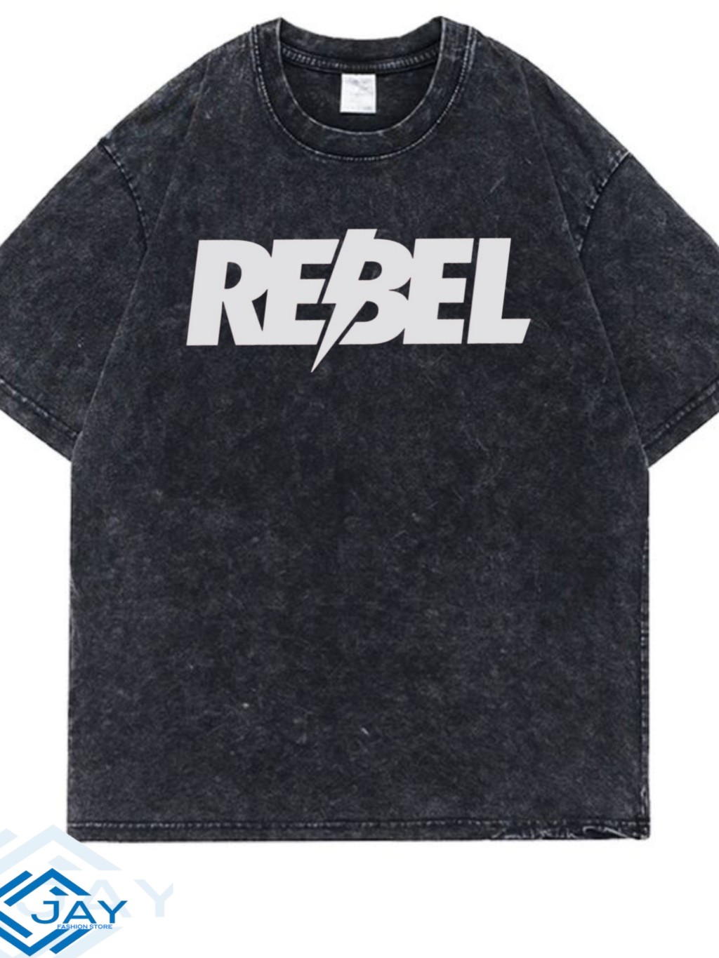 Jual Kaos Washed Oversize REBEL Pria & Wanita / Kaos Washed kris / Kaos ...