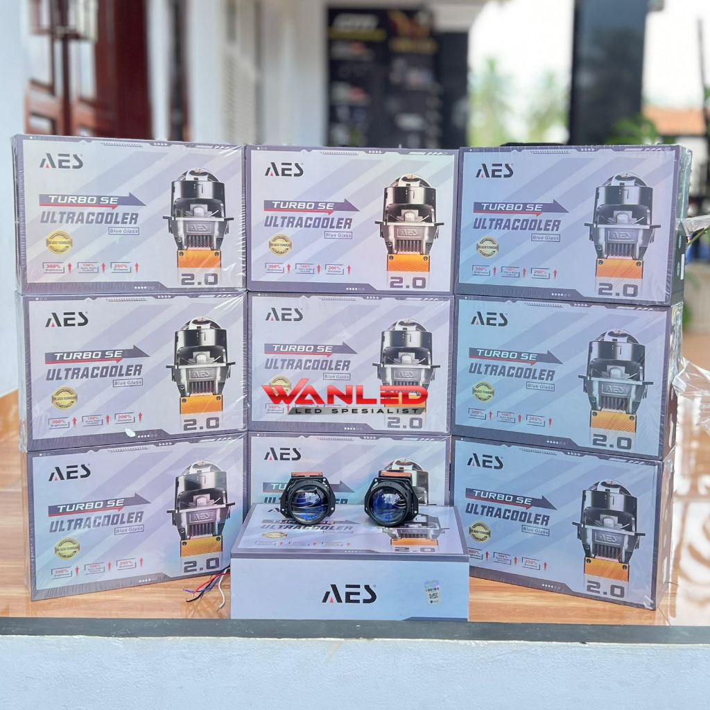 Jual Bi-laser Biled Projector AES Turbo SE Ultra Cooler 2 Inch Bilaser ...