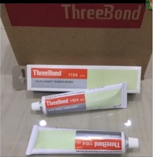 Jual 100gr BESAR lem THREEBOND 1104 eco liquid gasket rubber based treebond glue three bond tree ...