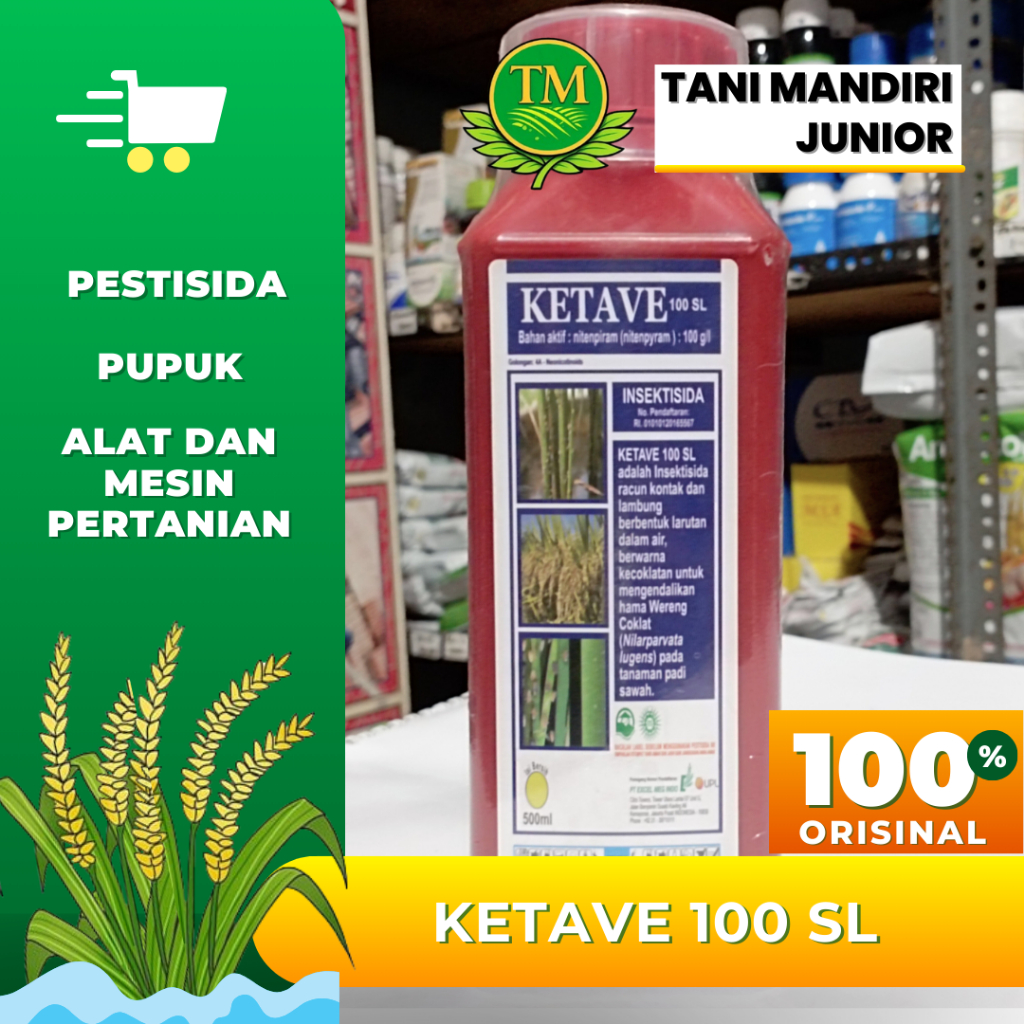 Jual KETAVEL 100 SL (Insektisida kontak dan lambung, bahan aktif ...