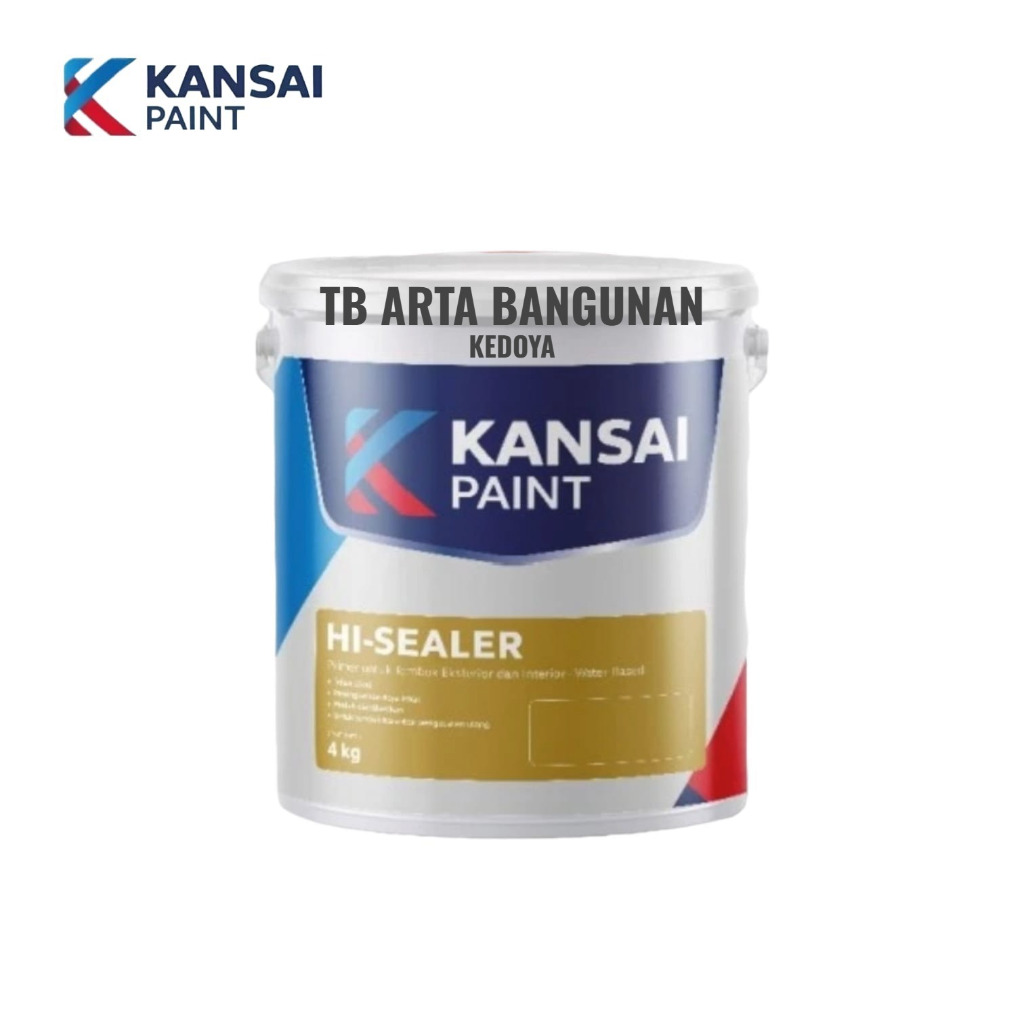 Jual Kansai Hi - Sealer Cat Dasar - 4 kg ( Gallon ) | Shopee Indonesia