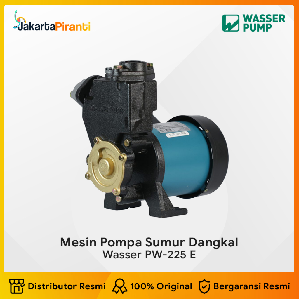 Jual WASSER SHALLOW PUMP |PW-225EA/200W Wasser PW 225 E Pompa Sumur ...