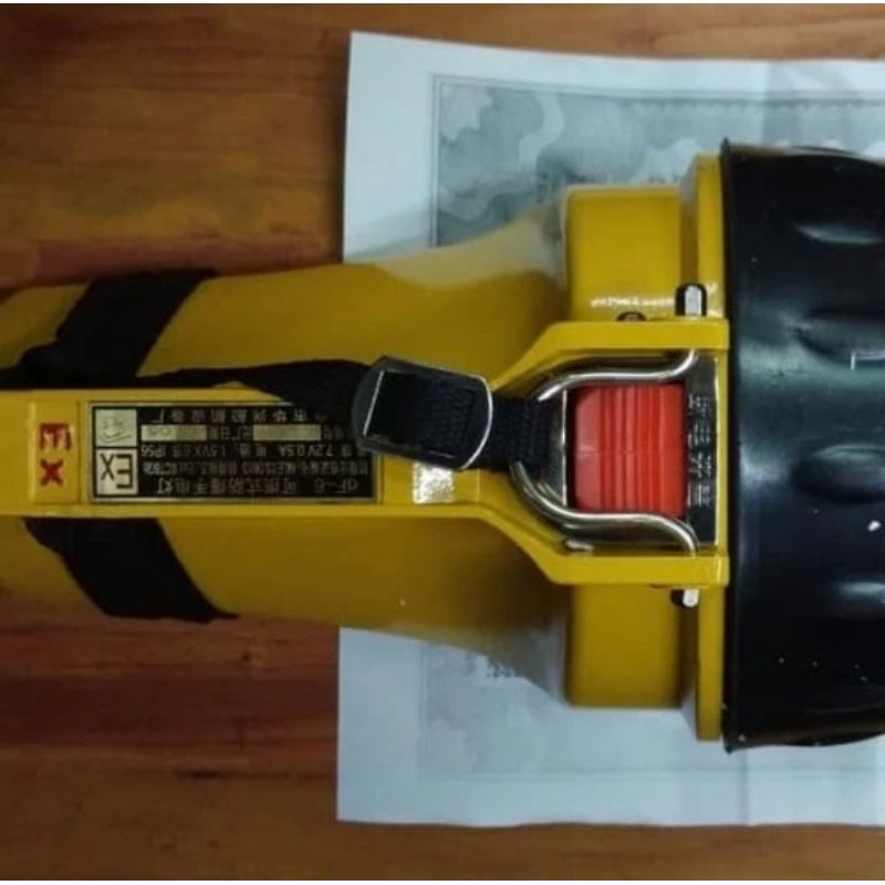 Jual Explosion Proof Torch / Senter Pemadam/ Fireman Light inc battery ...