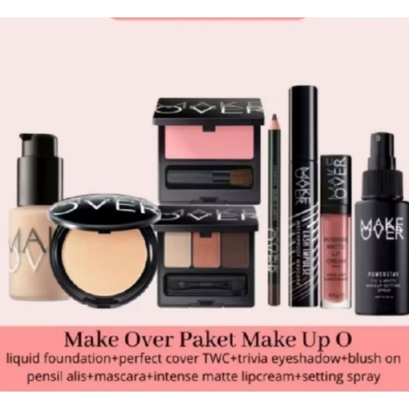 Jual Paket Make Over make Up Seserahan Satu Set Lengkap/ Make Over ...