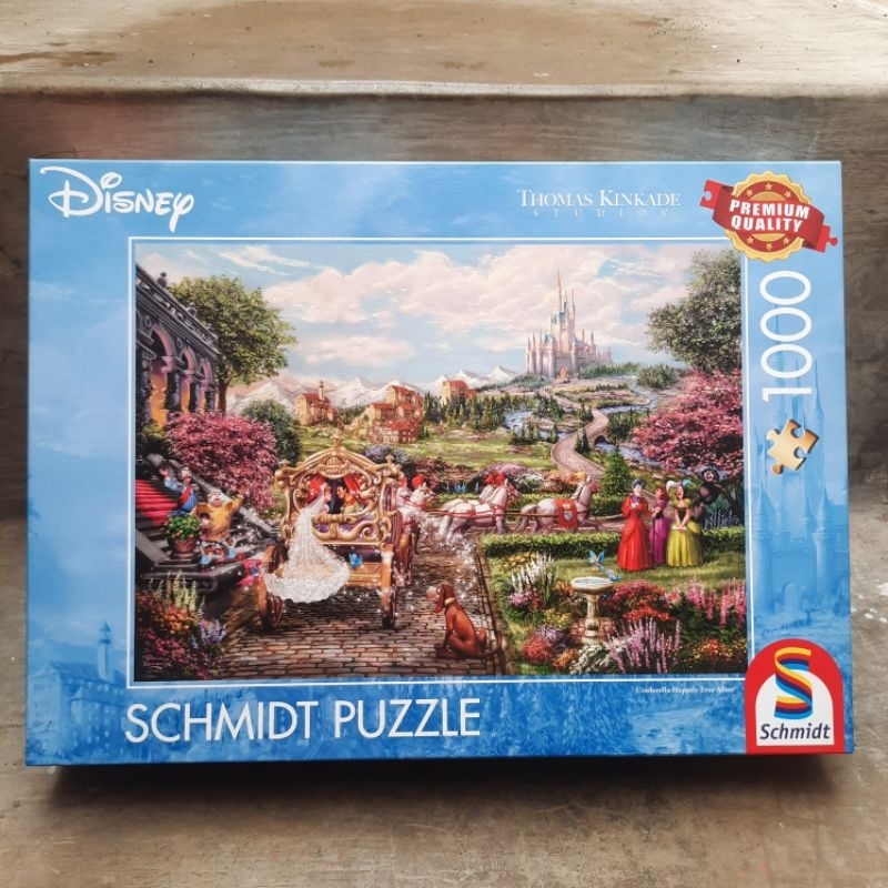 Jual SCHMIDT - Disney Cinderella Happily Ever After 1000 pcs Jigsaw ...