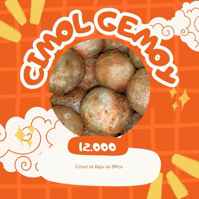 Jual Cimol Gemoy Frozen isi Keju 9Pcs | Shopee Indonesia