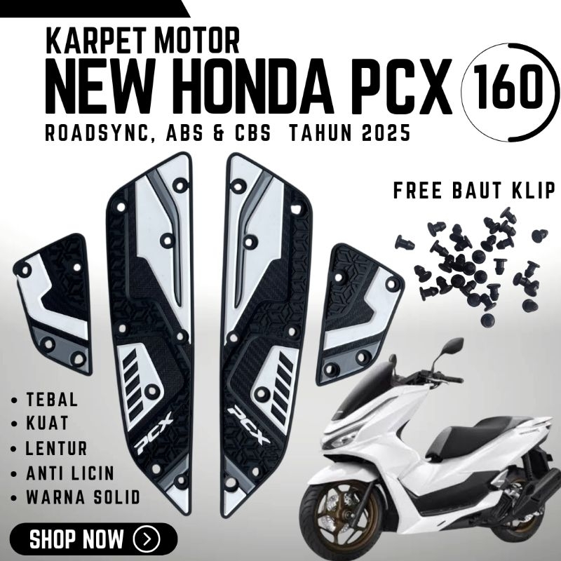 Jual AKSESORIS FULL SET MOTOR PCX 160 TAHUN 2021 - 2025 ROADSYNC/ABS ...