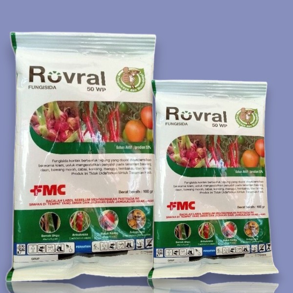 Jual FUNGISIDA ROVRAL 50 WP KEMASAN 100gram | Shopee Indonesia
