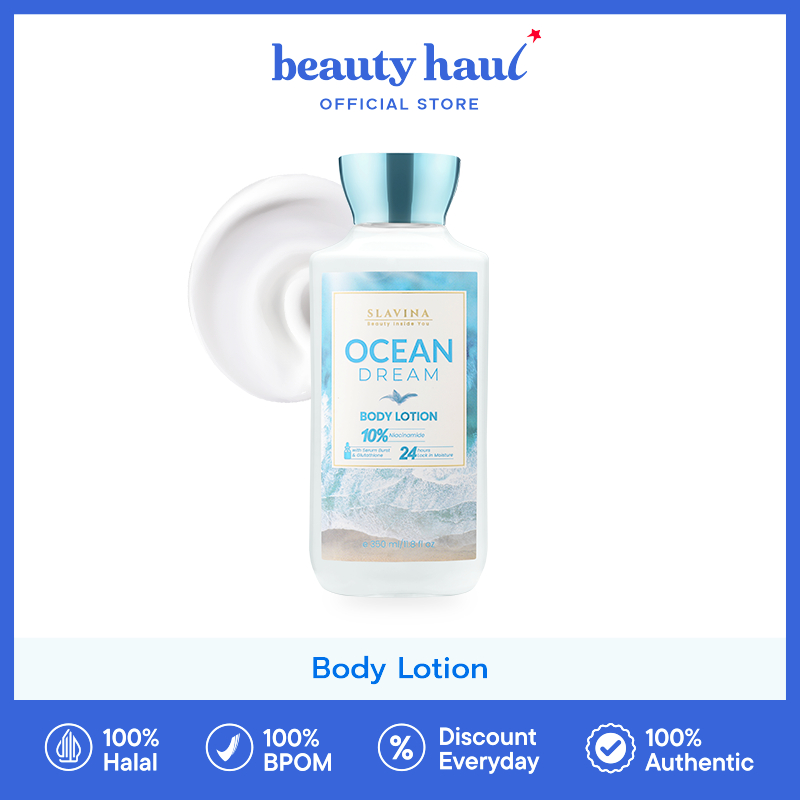 Jual SLAVINA Body Lotion Ocean Dream 350 Ml | Shopee Indonesia