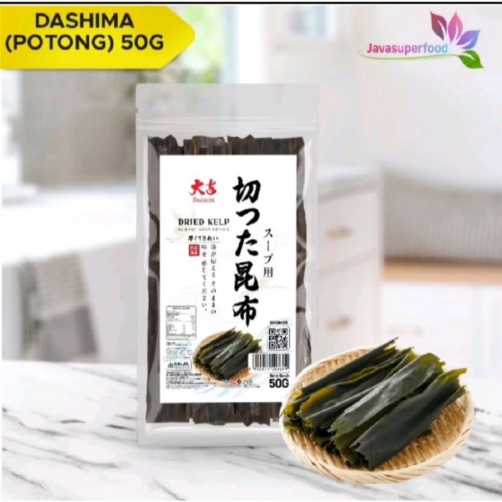 Jual Dried Kelp Seaweed - Rumput Laut Kering - Kombu Konbu - Dashima ...